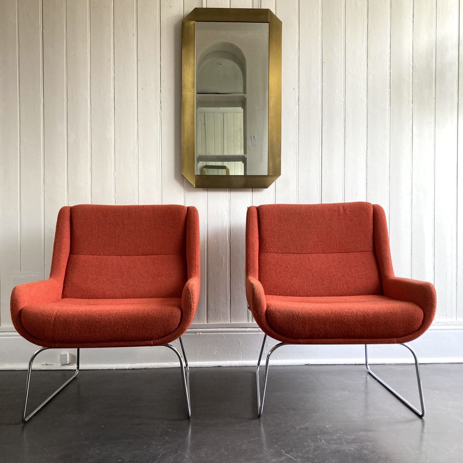 Red & Chrome Chairs › James Iles Antiques