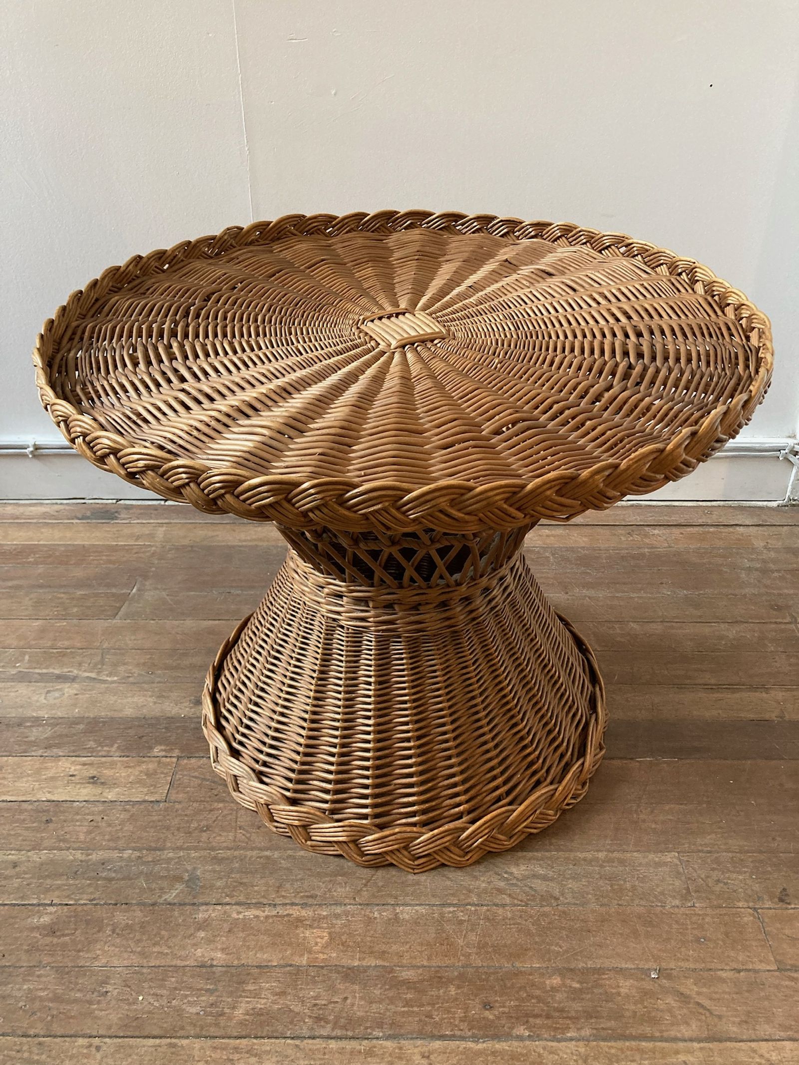 Round Wicker Table › James Iles Antiques
